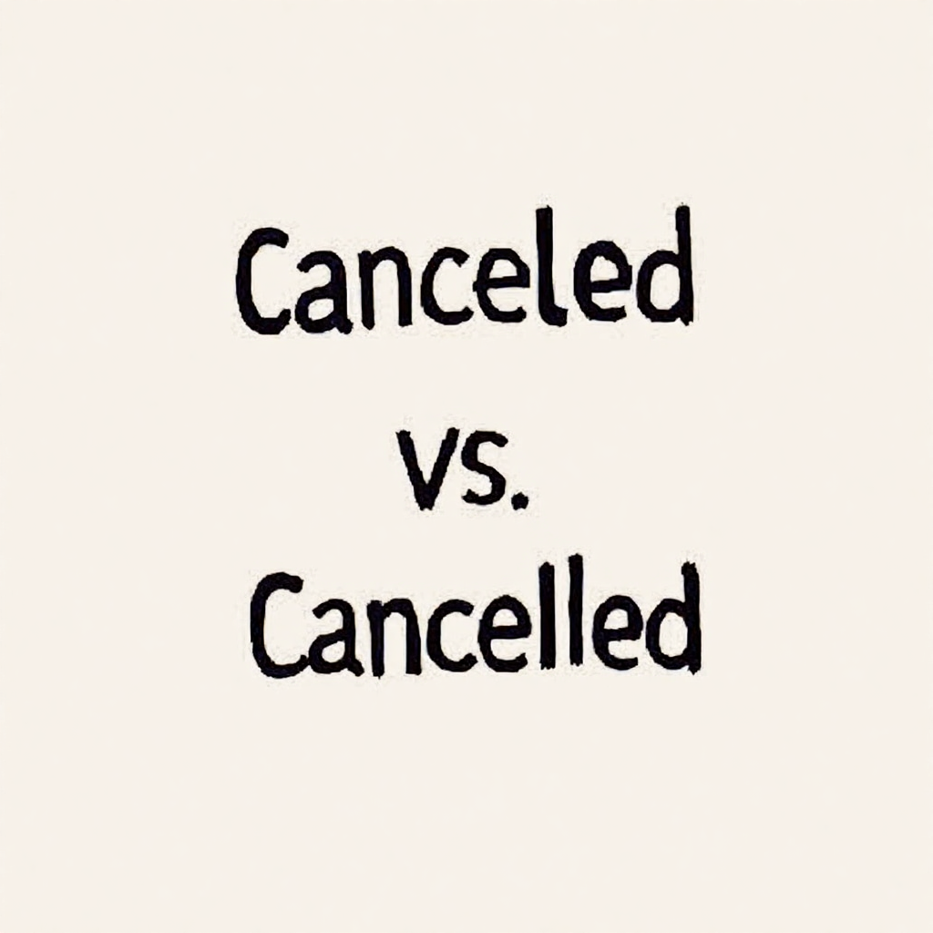 “Canceled” vs. “Cancelled” - What’s the Difference?“Canceled” vs ...