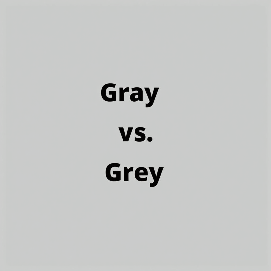 “Gray” vs. “Grey” - What’s the Difference? | Midoo AI