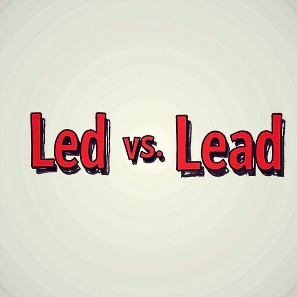 “Led” vs. “Lead” - What’s the Difference? | Midoo AI