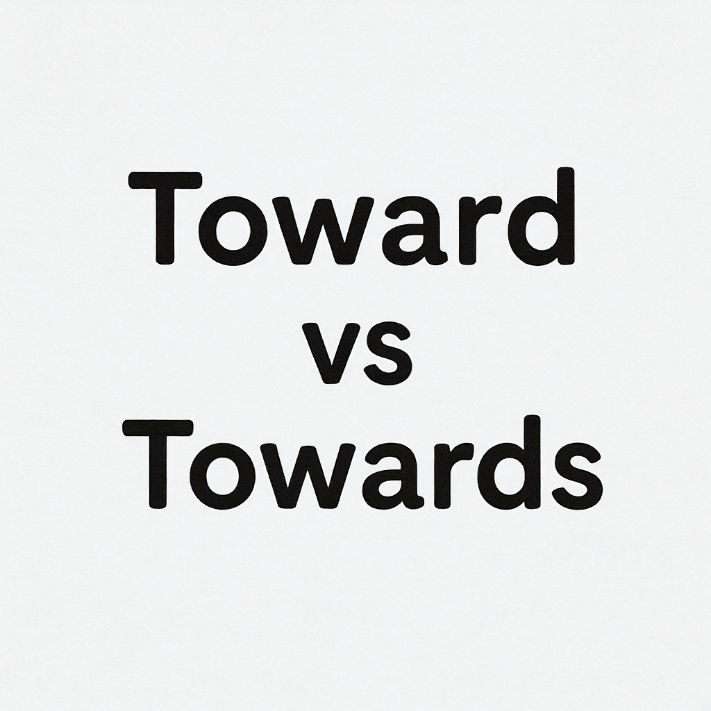 "Toward" Vs "Towards" - What’s the Difference? | Midoo AI