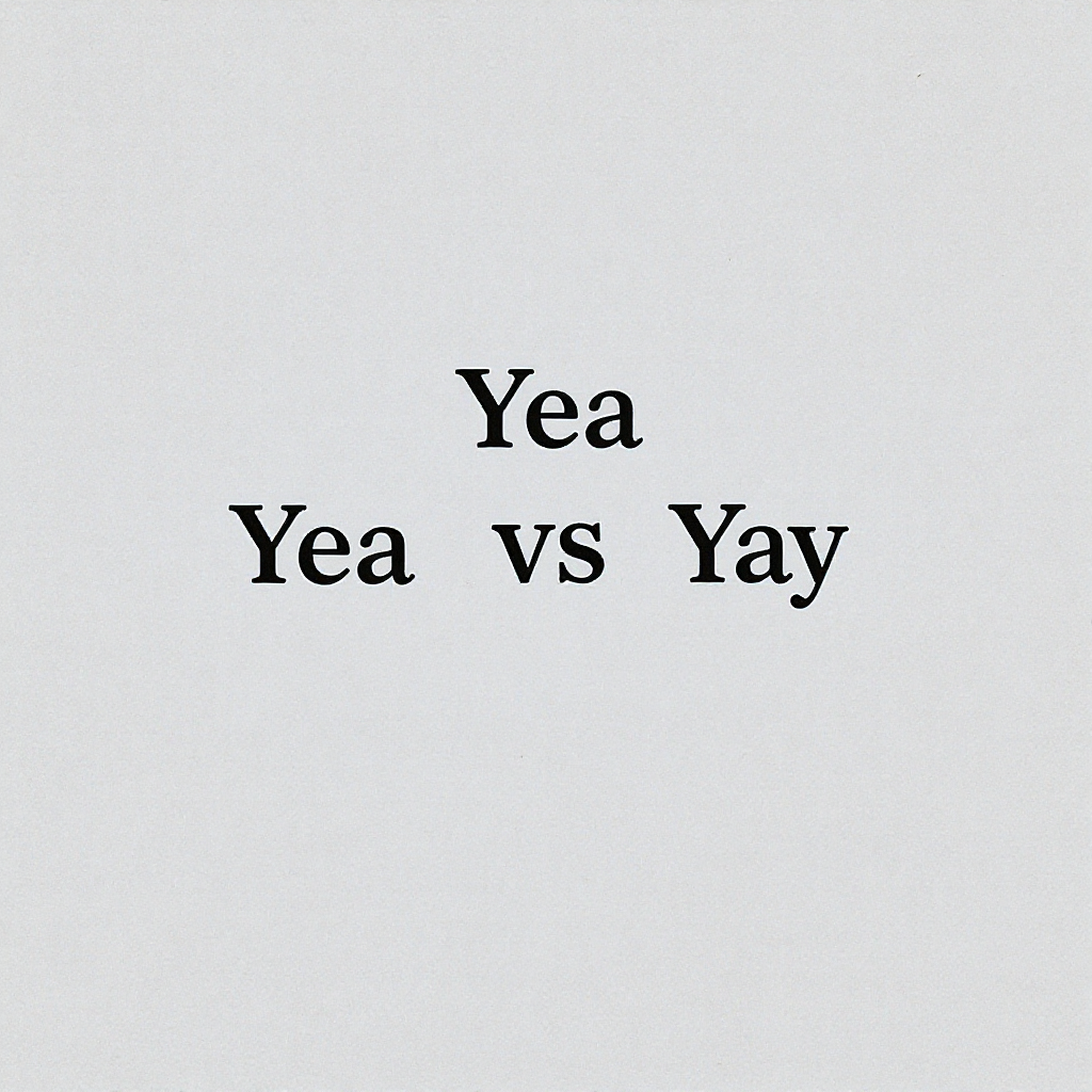 "Yea" Vs "Yeah" Vs "Yay" - What’s the Difference? | Midoo AI